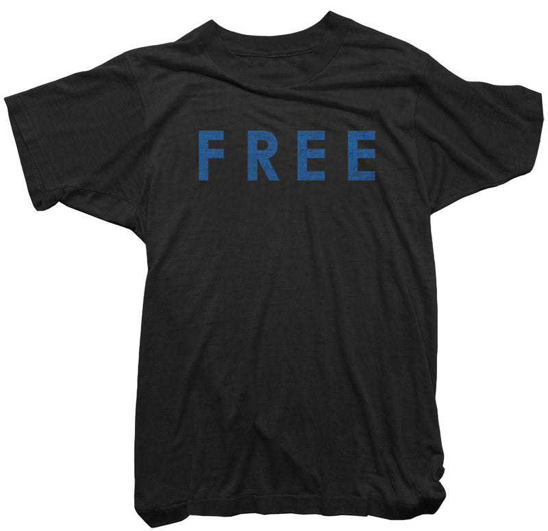 Free T-Shirt Free Vintage T-Shirt featuring the word free. - Worn Free