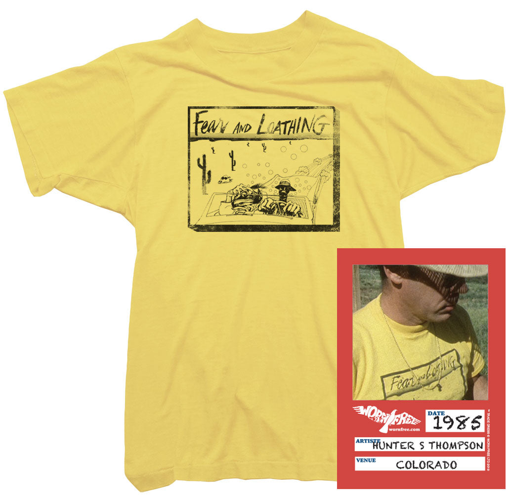 Hunter S Thompson T-Shirt collection. Licensed Hunter Thompson Tees ...